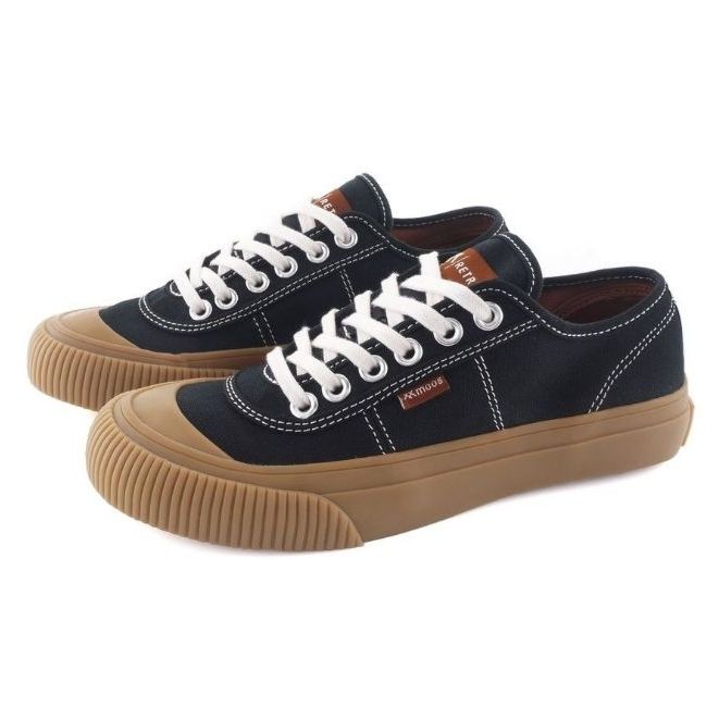 Jual SEPATU KASUAL MOOS OX RETRO BLACK GUM 100% ORIGINAL SEPATU KASUAL ...