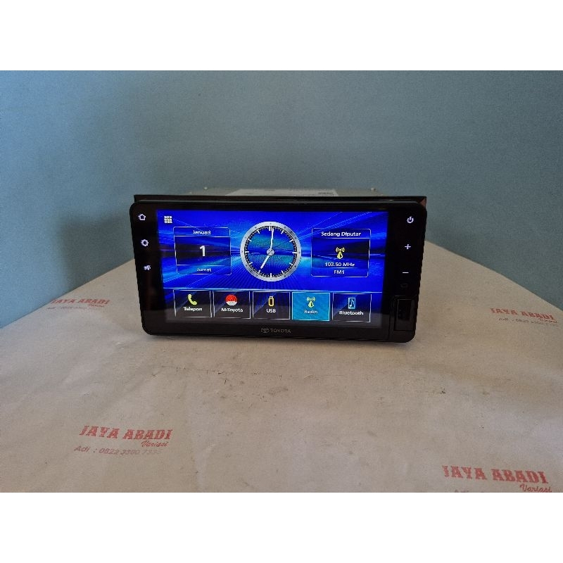 Jual head unit original avanza E tahun 2023 original dealer | Shopee ...