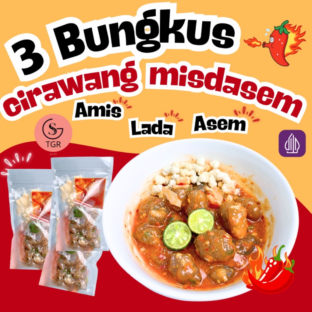 Jual 3 BKS BASO CIRAWANG MISDASEM ''AMIS LADA ASEM'' KUAH KENTAL Kaldu ...