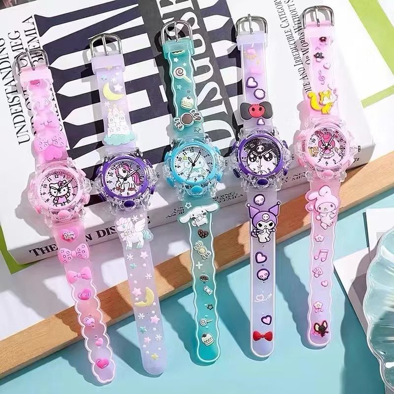 Jual Dengan Lampu - Jam Tangan Anak 3D Sanrio Import Model Terbaru ...