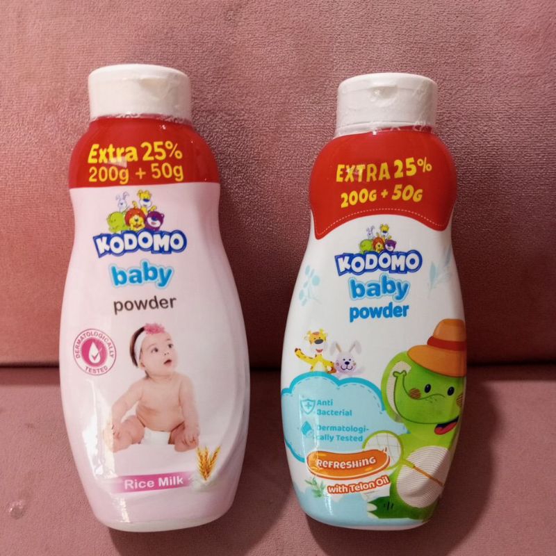 Jual KODOMO BABY POWDER KEMASAN 200G+50G | Shopee Indonesia