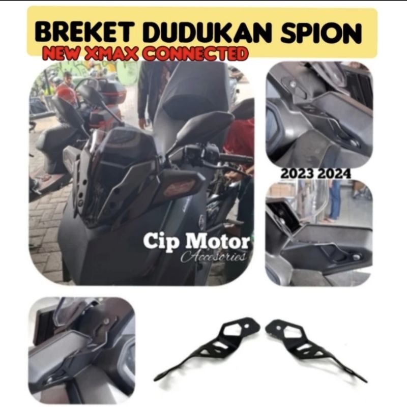 Jual Braket Spion New Xmax Xmax250 2023 2024 Connected Mirror Bracket ...