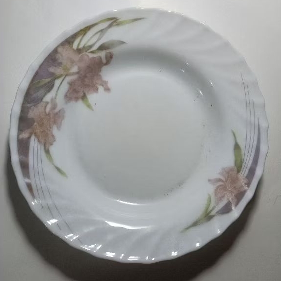 Jual Piring Keramik Putih Motif Bunga | Shopee Indonesia