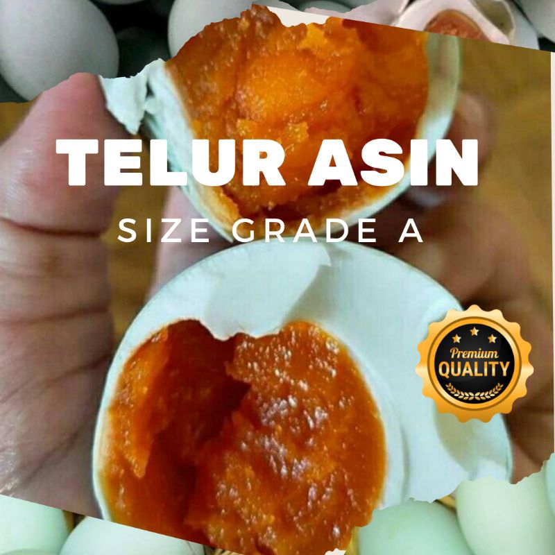 Jual Telur Asin Original fresh Ukuran Besar Grade A | Shopee Indonesia