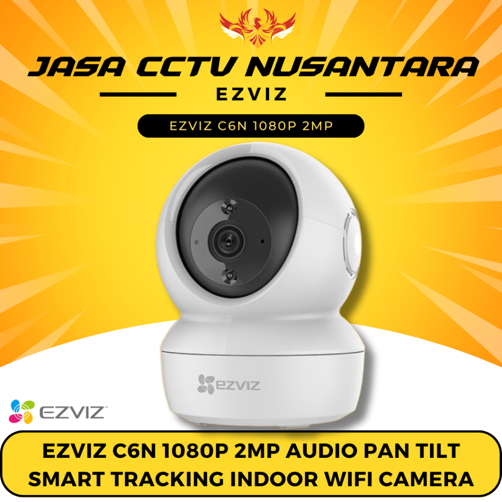 Jual Ezviz C6N 2MP Smart Wifi Pan Tilt IP Camera CCTV Indoor 1080p ...