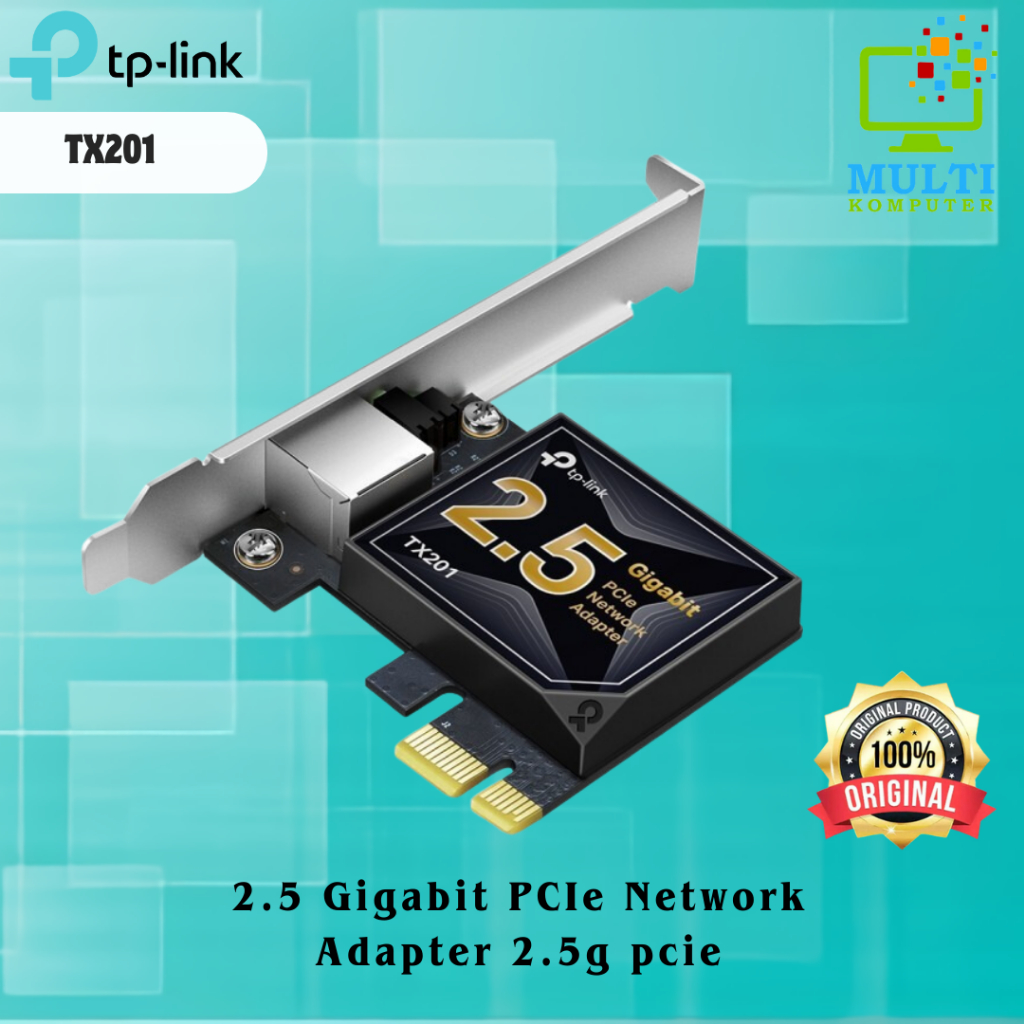 Jual TP-Link TX201 2.5 Gigabit PCIe Network Adapter tplink tx201 2.5g ...