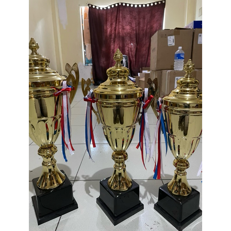Jual piala set metal juara 1 2 3 4 bagus throphy bola | Shopee Indonesia