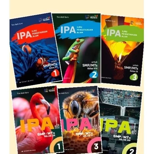 Jual ERLANGGA: BUKU IPA SMP/MTS UNTUK KELAS 7 8 9 KURIKULUM MERDEKA ...