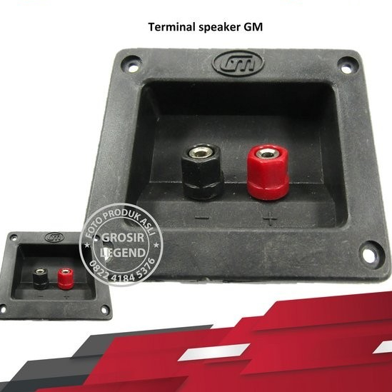 Jual Terminal speaker kotak segi 2 pin GM plastik | Shopee Indonesia