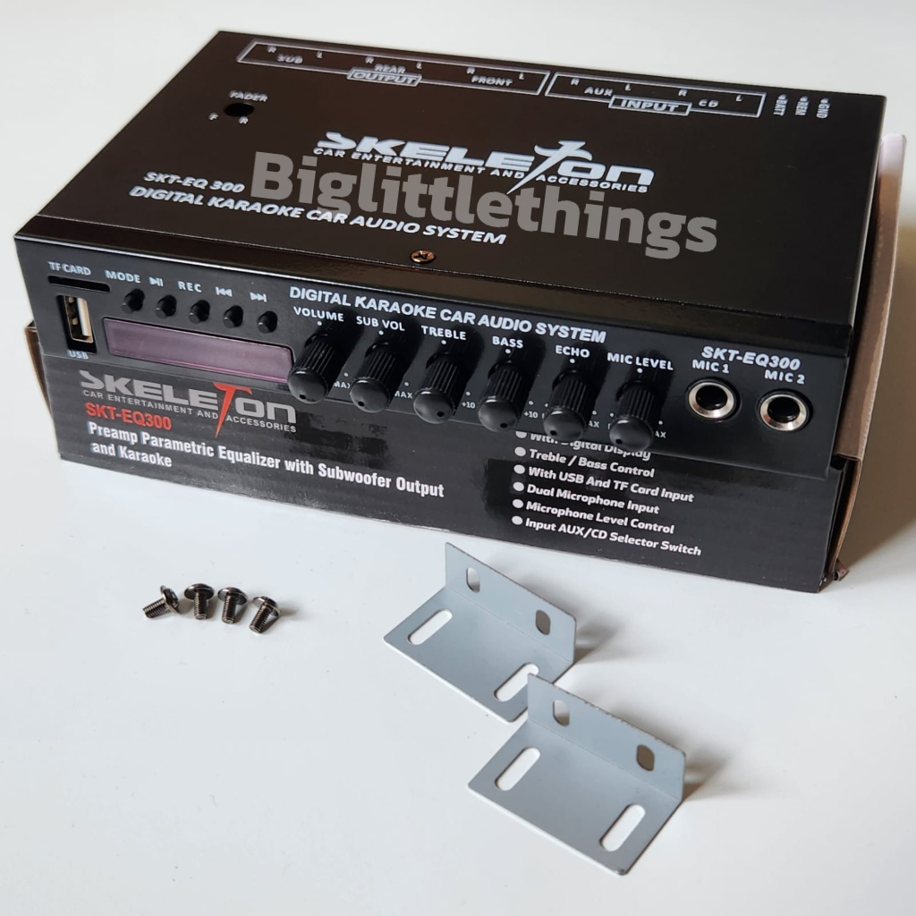 Jual Pre Amp Parametric Equalizer Audio Skeleton SKT-EQ300 | Shopee ...