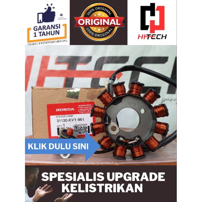 Jual 𝗛𝗶-𝗧𝗘𝗖𝗛 - SPUL FULLWAVE BEAT Fi SCOOPY Fi SPACY Fi VARIO 110 Fi ...