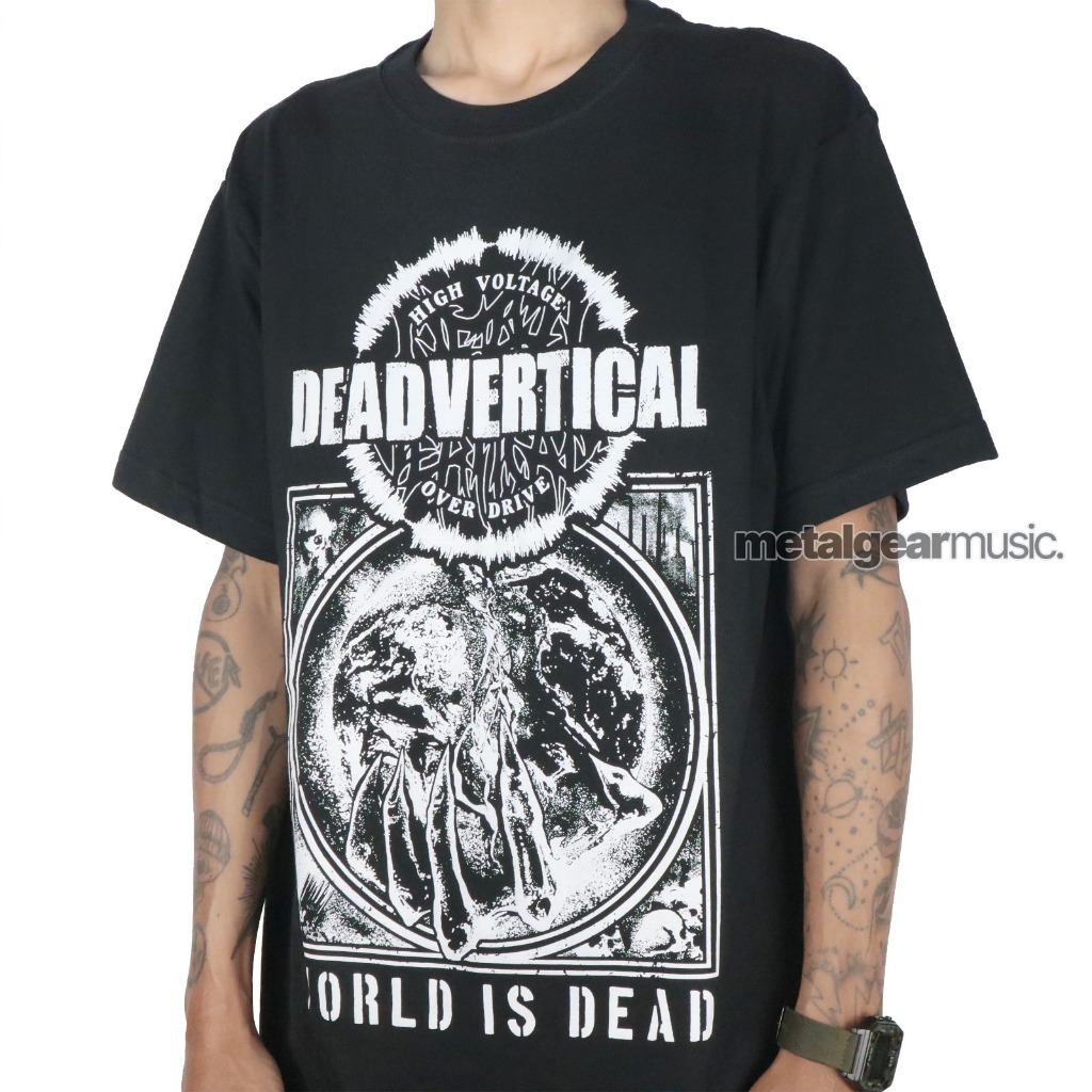 Jual DEAD VERTICAL - WORLD IS DEAD - TSHIRT | Shopee Indonesia