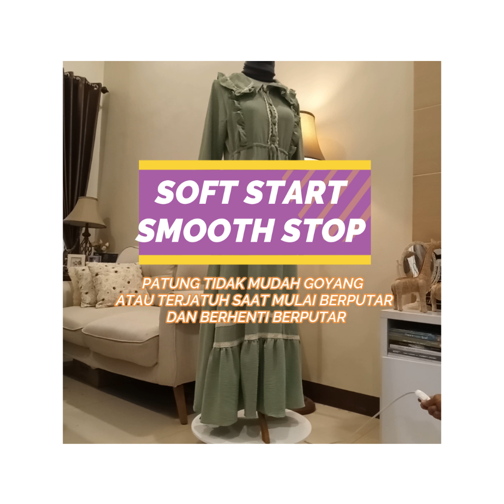 Jual display fotografi untuk foto/video produk alas Stand Rotary ...