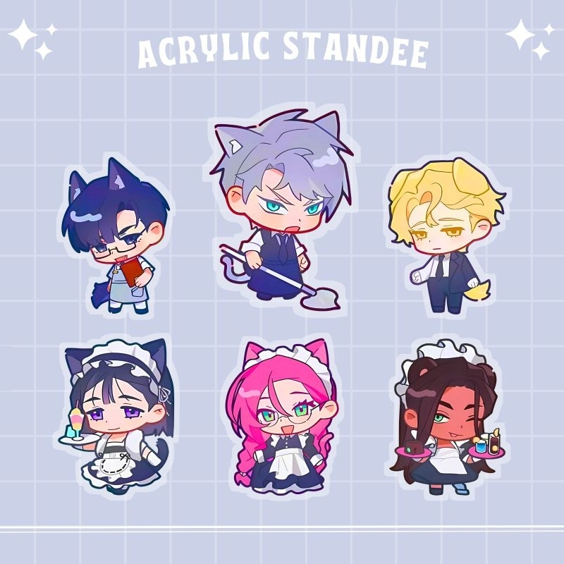 Jual STANDEE AKRILIK ALIEN STAGE CAFE CHIBI | ALNST ACRYLIC STANDEE ...