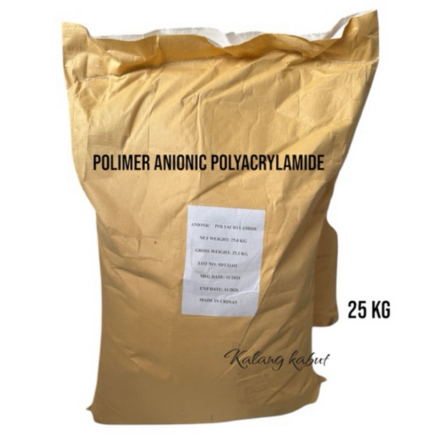Jual polimer anionic - polymer anionic - polimer anionik - 25 kg | Shopee Indonesia