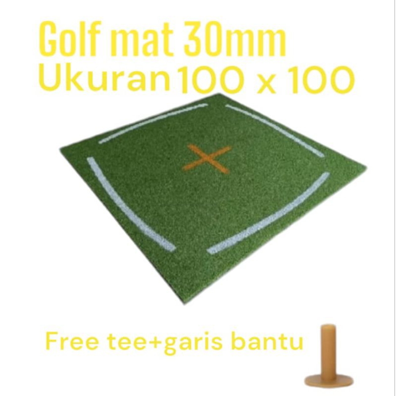 Jual Matras Mat Driving Golf- Ukuran : 120 x 120 cm - Ketebalan : 30 MM ...