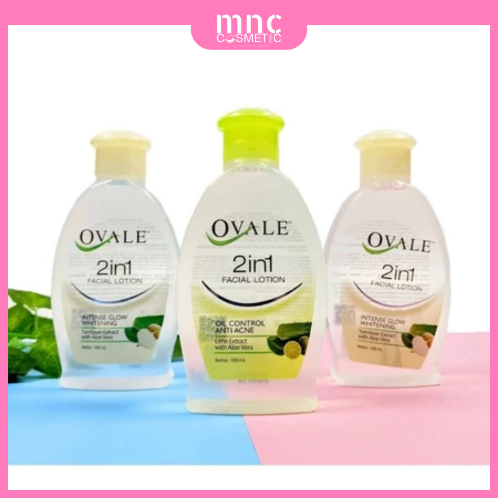 Jual OVALE FACIAL LOTION CLEANSER 60 ML | 100 ML | 200 ML | Shopee ...