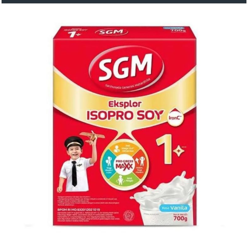 Jual SGM Soya 1+ 700gram Vanilla/Madu (ED 2027) | Shopee Indonesia