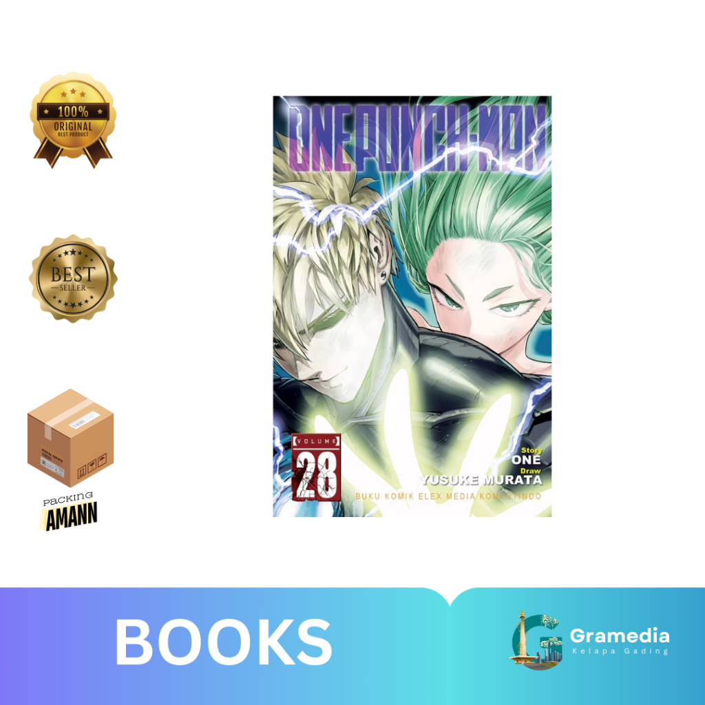Jual Gramedia MKG - Komik One Punch Man 28 (One & Yusuke Murata) | Shopee Indonesia