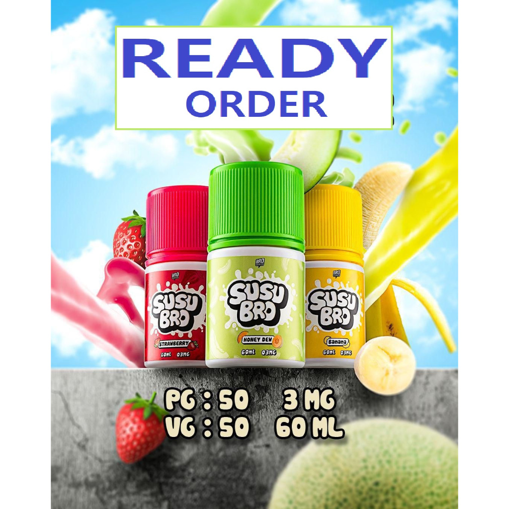 Jual Freebase SUSU BRO 60ml 3n6mg | Shopee Indonesia