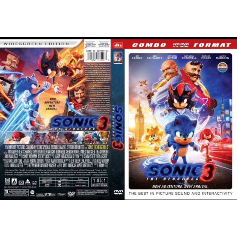 Jual dvd Sonic 3 | Shopee Indonesia