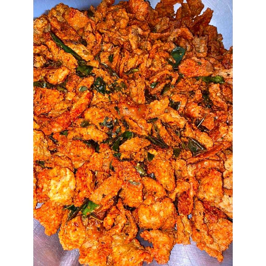 Jual 250 GRAM KULIT AYAM CRISPY | KRIPIK KULIT AYAM PEDES DAUN JERUK ...