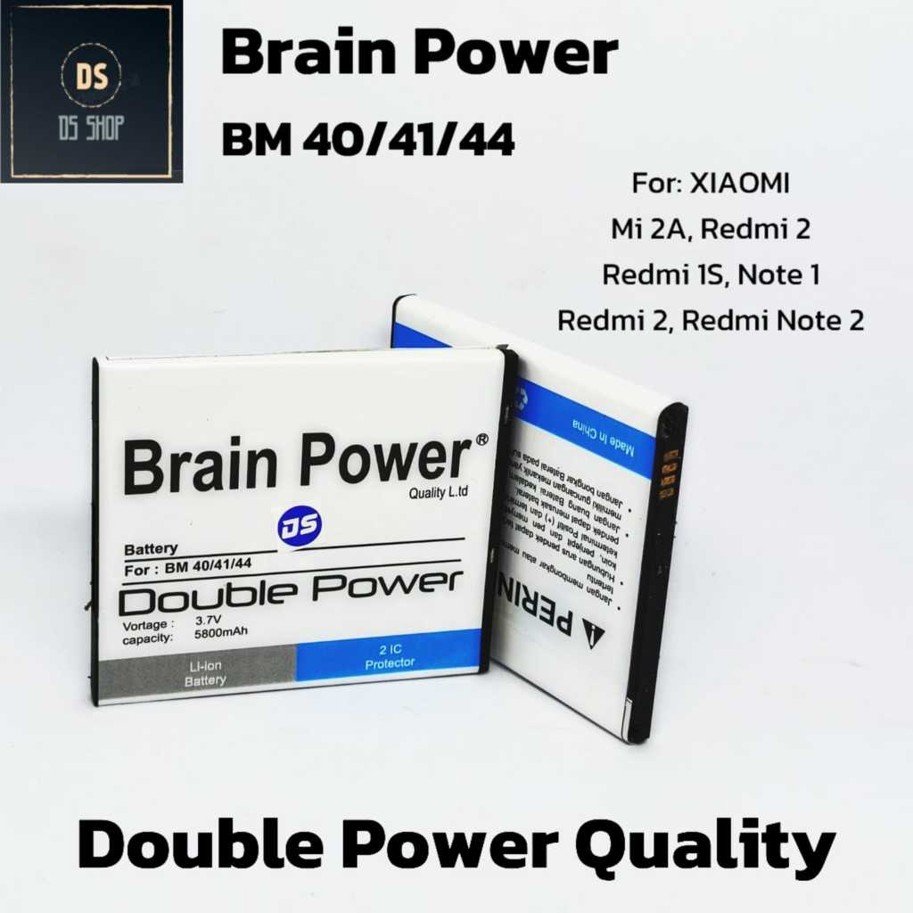 Jual Baterai HP Xiaomi Xiomi Redmi 2 / 2s Redmi 1s BM 40 BM 41 BM 44 BM40 BM41 DOUBLE POWER ...