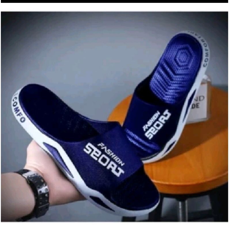 Jual Sandal Selop Pria Fashion Sport Import High Quality Terbaru 2024 ...