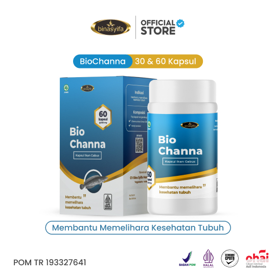 Jual BioChanna Nutrisi Minimalist Kesehatan Tubuh Bio Channa 30 & 60 ...