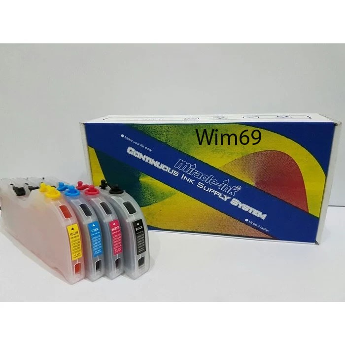 Jual Infus Brother / Ciss Brother /Tinta Miracle brother J100 / 2510 ...