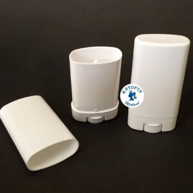 Jual 15gr Botol Deodorant Kosong Putih Container plastik | Shopee Indonesia