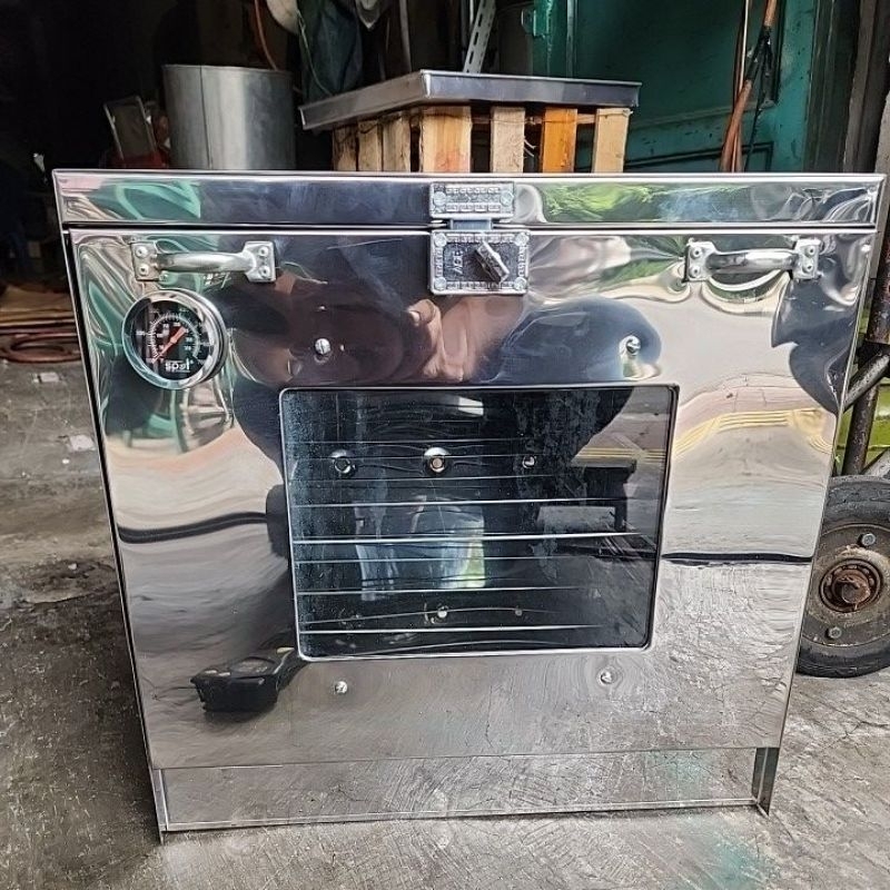 Jual oven kompor oven tangkring stainless uk 45cmx40cm tinggi 43 cm ...