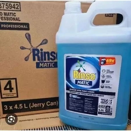Jual SALE !! Rinso Matic Professional Deterjen Laundry Kiloan Cair 5 L ...