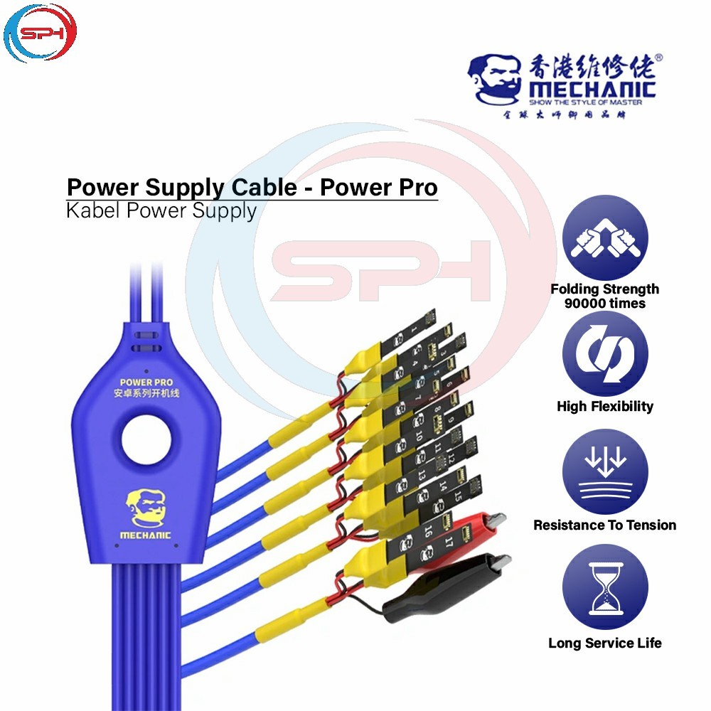 Jual MECHANIC Power Pro Kabel Power Supply For Android Original ...