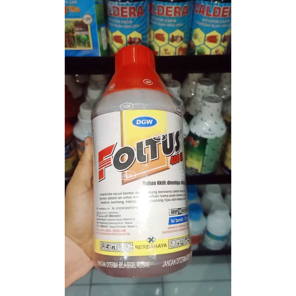 Jual FOLTUS 1LTR INSEKTISIDA SISTEMIK BASMI HAMA DITANAMAN | Shopee ...