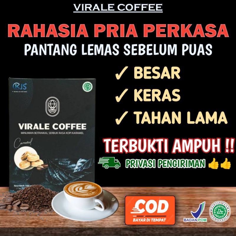Jual Kopi Stamina Pria Original BPOM - Virale Coffee Minuman Kopi Pria ...