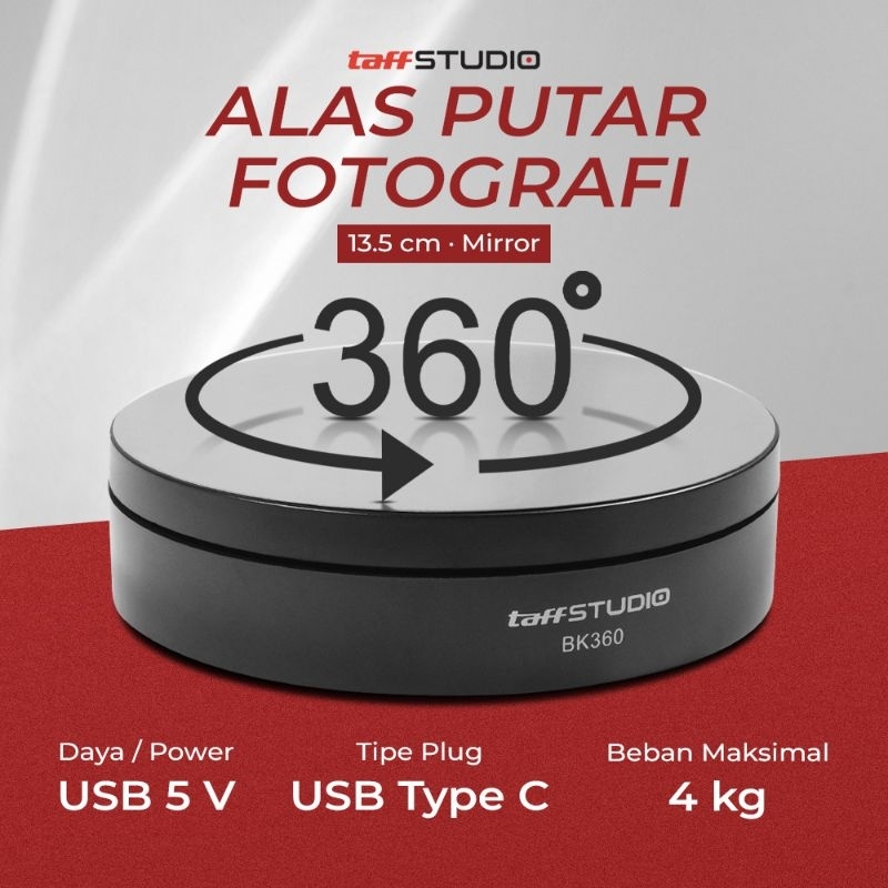 Jual [Taffware Global Official] Alas Putar Fotografi Rotating Display ...