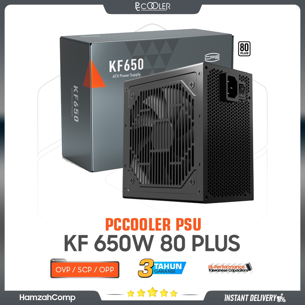 Jual PC COOLER KF650 PSU 650W 80+ White Flat Cable / Power Supply ...