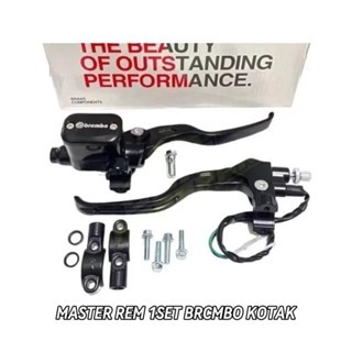 Jual Master rem 1set kiri kanan master rem Brembo kotak universal pnp ...