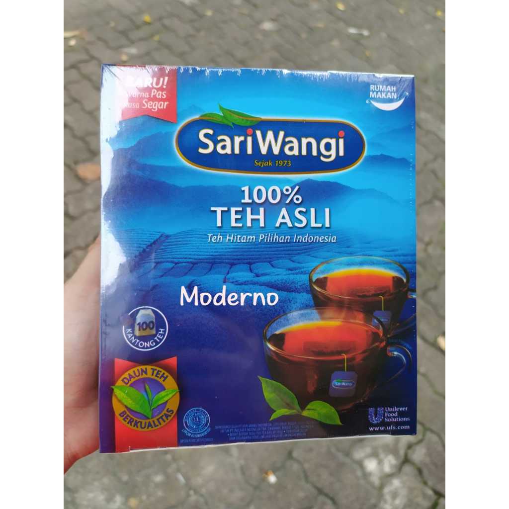 Jual Sariwangi teh celup asli isi 100 sachet - Teh celup sariwangi 100 ...