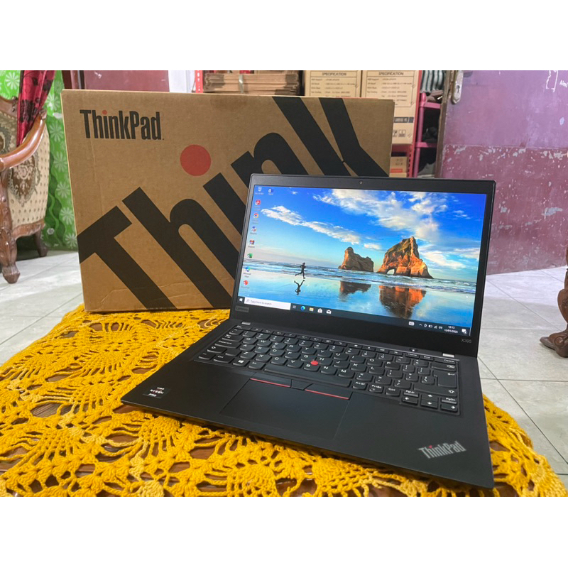 Jual Lenovo Thinkpad x395 Ryzen 5 Pro 3500 13.3 Inch Fhd radeon vega ...