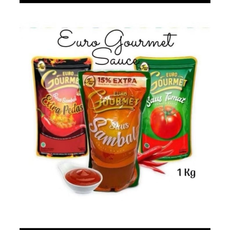 Jual Saos Euro Gourmet 1kg | Shopee Indonesia