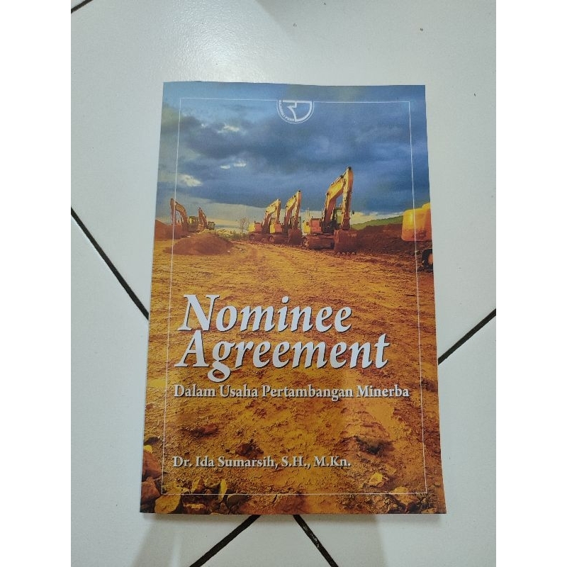 Jual Buku Nominee Agreement Dalam Usaha Tambang Minerba, Dr Ida ...