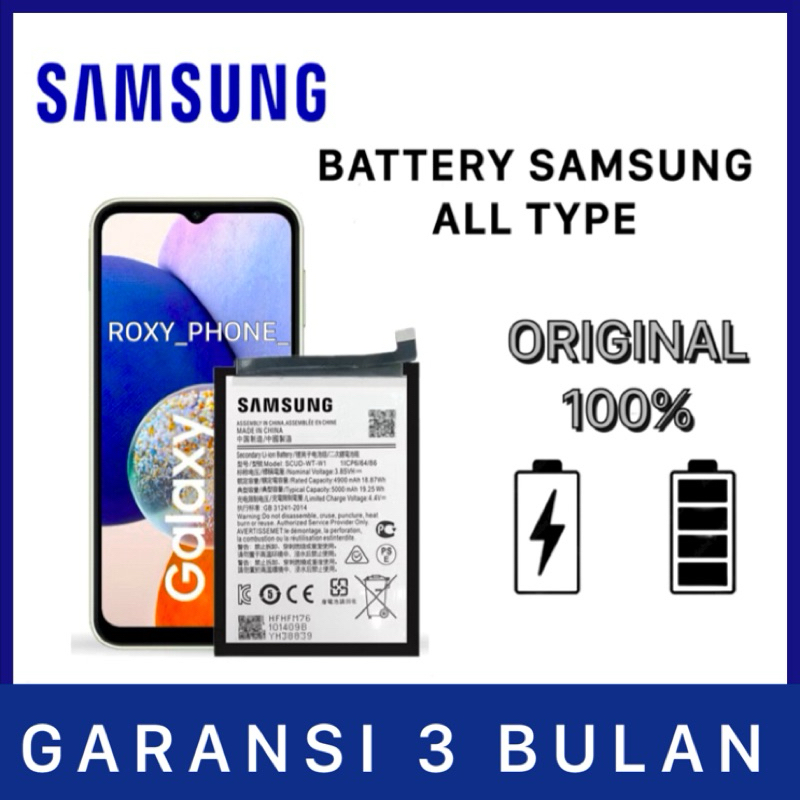 Jual Baterai Batre Samsung Galaxy A01 A02 A03 A04 A8 A9 A7 A10 A11 A12 A14 A15 A20 A70 A80 M11 ...