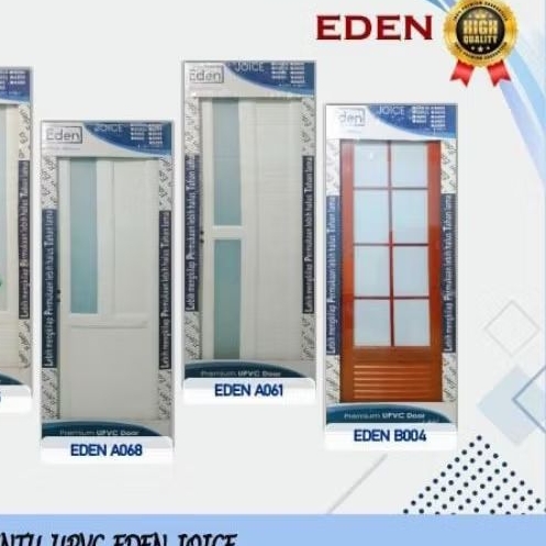 Jual Pintu Kamar Mandi Eden bahan upvc tebal ukuran 70x198cm | Shopee Indonesia