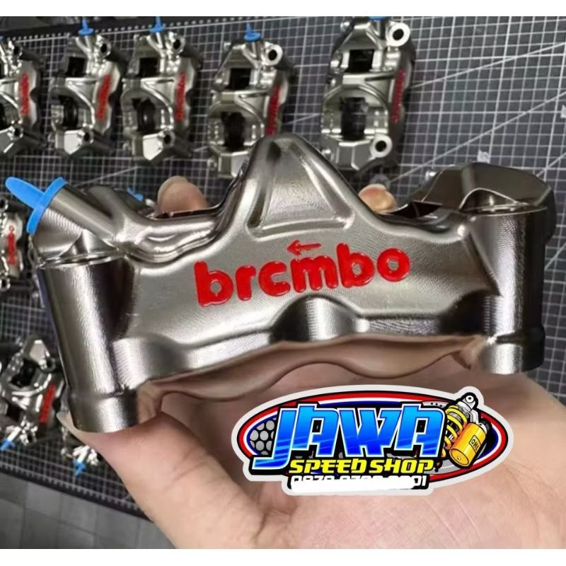 Jual Kaliper br*mb* 4P GP4RX pitch 100mm cnc billet kanan 7075 kiri 6061 made in taiwan | Shopee ...