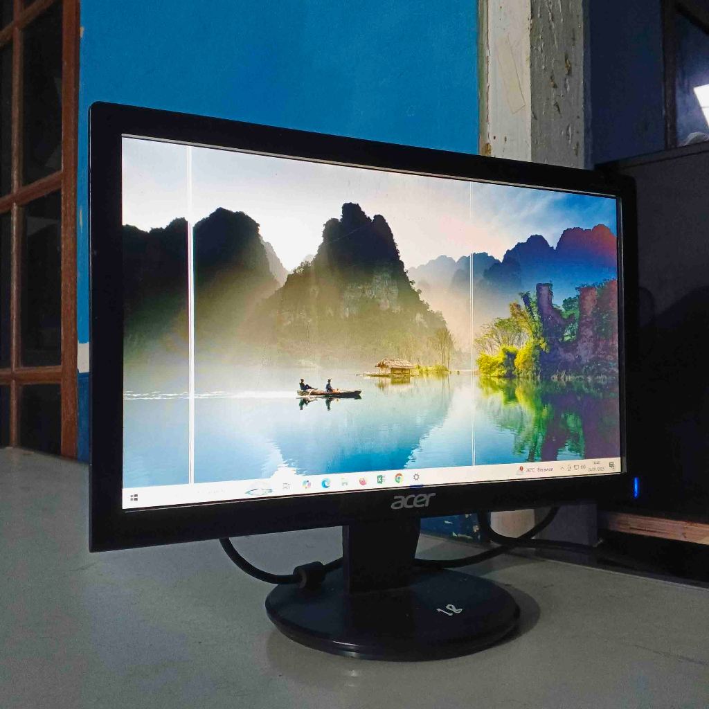 Jual Monitor Merk Acer Led 16 Inch Wide Kondisi Normal | Shopee Indonesia