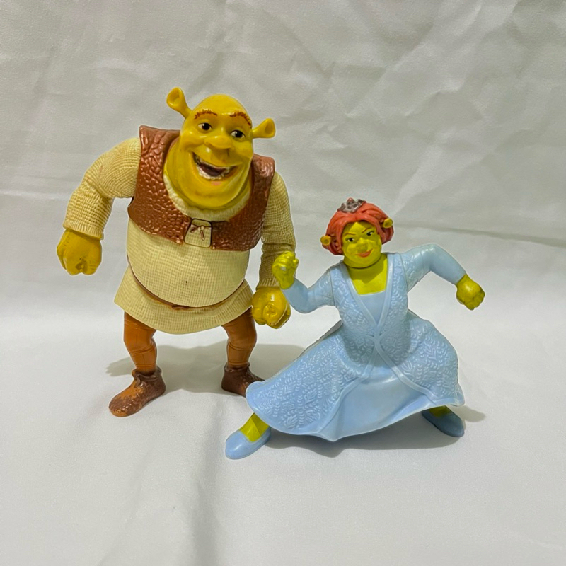 Jual Shrek & Princess Fiona Figure (Ogre - Putri Fiona) Original Happy ...