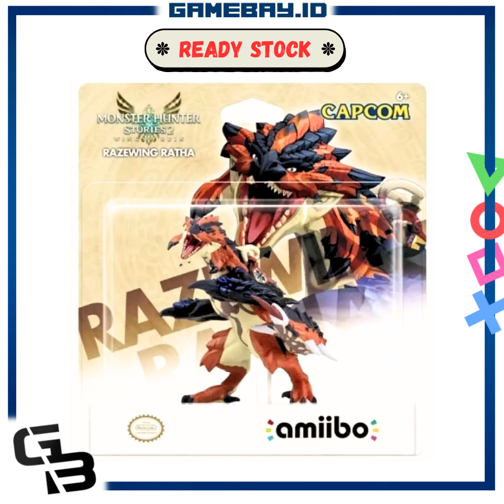 Jual AMIIBO Monster Hunter Stories Series 2 Figure Razewing / Rathalos ...