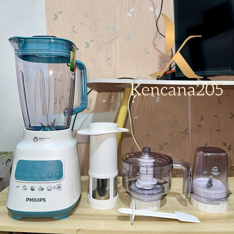 Jual Blender Philips HR 2223 HR2223 Chooper Plastik 4 in 1 Garansi ...